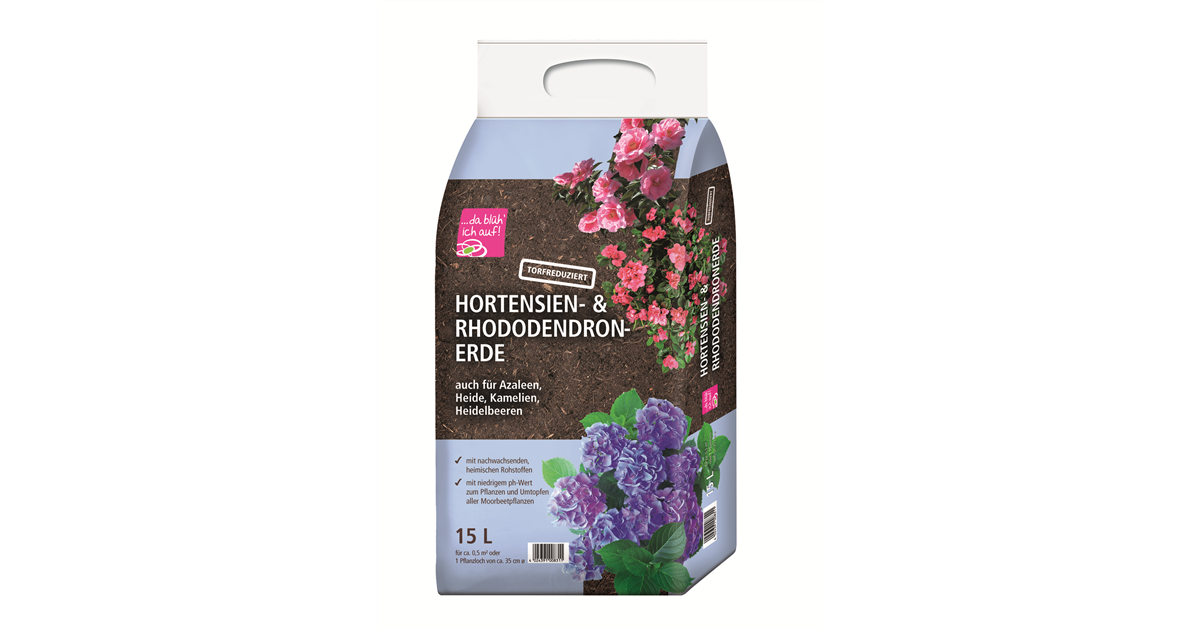 Hortensien- und Rhododendronerde, da blüh ich auf Eigenmarke - da blüh ...